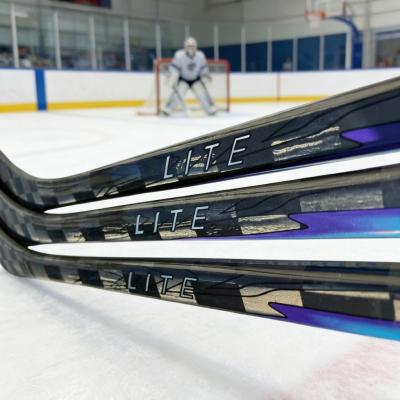 China Carbon Fiber Ice Hockey Stick with Low Kick Point for Competition Standards for sale