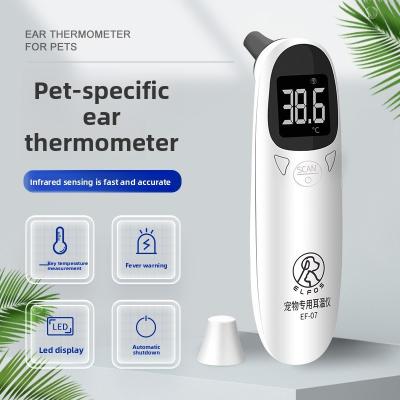 China USB Rechargeable High Precision Veterinary Thermometer with Infrared Ear Measurement for Pets and Livestock for sale
