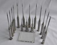 China SS440C Precision Core Pin Insert for Medical Pipette Tip Molds – High Tolerance ±0.005mm, Mirror Polish Finish, Custom Injection Mold Components for sale