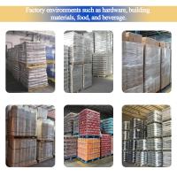 China Fully Automatic Pallet Wrapping Machine with Adjustable Wrap Tension and Pre-Stretch Film Carriage for sale