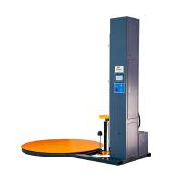 China Fully Automatic Pallet Wrapping Machine with Adjustable Wrap Tension and Pre-Stretch Film Carriage for sale