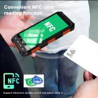 China Android RFID Animal Ear Tag Reader with ISO11784/ISO11785 FDX-B Support for 125kHz/134.2kHz Livestock Tags and Bluetooth/Wi-Fi/USB Connectivity for sale