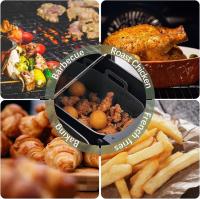 China Reusable Silicone Air Fryer Pot – Non-Stick Food Grade Air Fryer Basket Liner, BPA-Free & Dishwasher Safe for sale