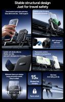 China Universal Car Phone Holder Adjustable Dashboard & Windshield Phone Mount with Strong Suction Cup for sale