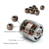 China Bronze Layer Iron-Based Powder Metallurgy Sleeve Bearings Oilless Fan Motor Bushings OEM Manufacturer China for sale
