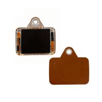 China 4G GPS Cattle Ear Tag Tracker Solar Powered Livestock Tracking Device for sale