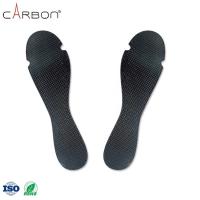 China Customized Logo Carbon Fiber Insole for Flat Feet Heat Moldable High Arch Foot Support for sale