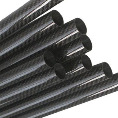 China Long High Specific Modulus Carbon Fiber Tube with 0% Ash Content and NOVE Volatile for sale