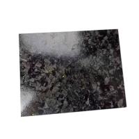 China Multi-functional 370*470mm Carbon Fiber Board with 1mm Thickness and Golden Foil for sale