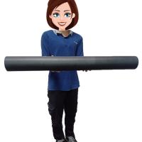 China High Stiffness Carbon Fiber Windsurfing Mast for Long-lasting Performance for sale