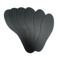 China Custom Working Boot Insole 1.2mm Carbon Fiber Thermosetting Molding Insole for OEM ODM for sale