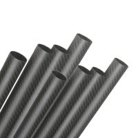 China 3k Twill Surface High Tensile Strength Carbon Fiber Tube for Industrial Applications for sale
