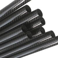 China 3k Twill Surface High Tensile Strength Carbon Fiber Tube for Industrial Applications for sale