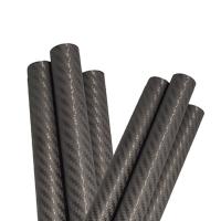 China 3k Twill Surface High Tensile Strength Carbon Fiber Tube for Industrial Applications for sale