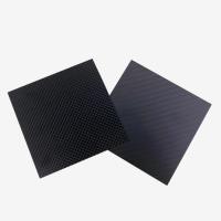 China Plate CNC Custom Machining Carbon Fiber with 3K Twill Plain Design and Press Technology for sale