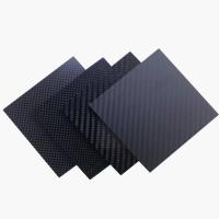 China Plate CNC Custom Machining Carbon Fiber with 3K Twill Plain Design and Press Technology for sale