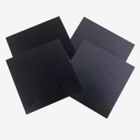 China Plate CNC Custom Machining Carbon Fiber with 3K Twill Plain Design and Press Technology for sale