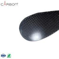 China Direct Custom Made Carbon Fiber Insoles High Stiffness for Improved Performance for sale