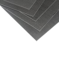 China Customized Thickness 100% 3K Twill Carbon Fiber Sheets Plates for Industrial Needs for sale