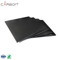 China 12K Pattern Thermoplastic Carbon Fibre Sheet Plate for Arch Support in Black Color for sale