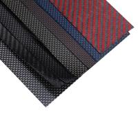 China Hot Item Matte Metallic Brushed 3K Carbon Fiber Sheet Plate With Cut 0.005% S Content for sale