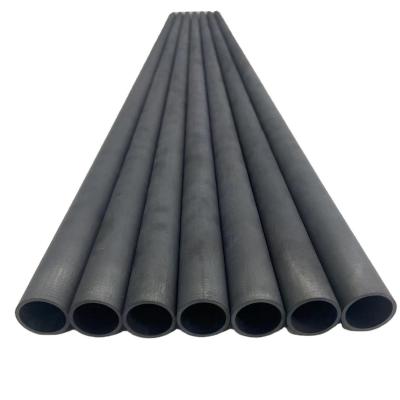 China Lenght 705mm Carbon Fiber Rod Snooker Cue with High Specific Modulus UD Glossy Finish for sale