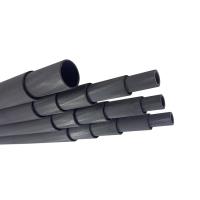 China 200cm Carbon Fiber Telescopic Pole for Boom Pole Carbon Durable and Lightweight for sale
