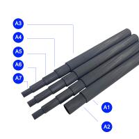 China 200cm Carbon Fiber Telescopic Pole for Boom Pole Carbon Durable and Lightweight for sale