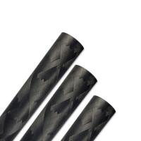 China 98% C Content Non-volatile Carbon Fiber Hexagonal Tube 25mm 3K Carbon Oval Tubing for sale
