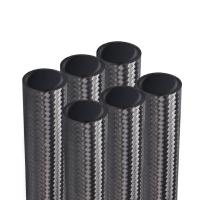 China Aviation Field 100% Carbon Fiber Solid Tube 3K Twill Round Tube for Drone Accessories for sale