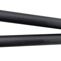 China 66% Content Carbon Fiber Tube with Knitted Weaving Hexagon Tubes Wide Application for sale
