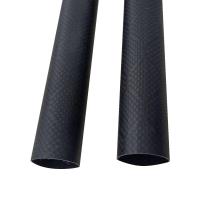 China 66% Content Carbon Fiber Tube with Knitted Weaving Hexagon Tubes Wide Application for sale