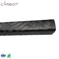 China 200mm Carbon Fiber Tube for Sports Shoes Round Shape Fabric Durable Outdoor Performance for sale