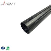 China Strong and Durable H Content % 0.009% Carbon Fiber Tube for Sports Machinery Equipment for sale