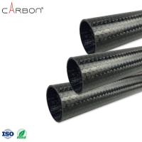 China Strong and Durable H Content % 0.009% Carbon Fiber Tube for Sports Machinery Equipment for sale