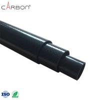 China Reasonable 3k Carbon Fiber Tube with 0.009% H Content and N Content of 0.001% for sale