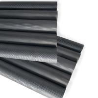 China 98% C Content Customizable Carbon Fiber Tube with Stainless Steel Brass Threaded Insert for sale