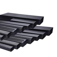 China Carbon Fiber Square Oval Tube with 0.025%-0.05% Ash Content and Customizable Length for sale