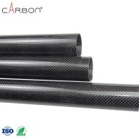 China Customized Size Carbon Fiber Straight Tube for Outrigger Canoe Paddle Handle Strength for sale