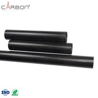 China Customized Size Carbon Fiber Straight Tube for Outrigger Canoe Paddle Handle Strength for sale