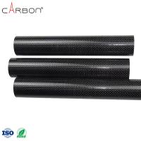 China Customized Size Carbon Fiber Straight Tube for Outrigger Canoe Paddle Handle Strength for sale