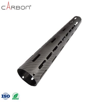 China Customized Thickness Carbon Fiber Tube for Sailboat as Carrier of Chemical Activator for sale
