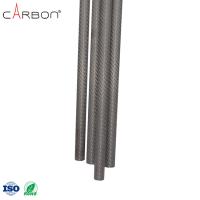 China 200 Finish Matte/Glossy ZhongShan Carbon 3K Carbon Fiber Tube for Vaccum Gutter Cleaning for sale