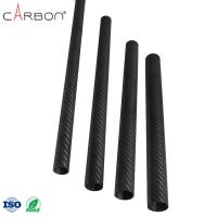 China 200 Finish Matte/Glossy ZhongShan Carbon 3K Carbon Fiber Tube for Vaccum Gutter Cleaning for sale