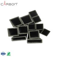 China Non-volatile 3Mm Square Carbon Fiber Pipe for Shoe Production Process for sale