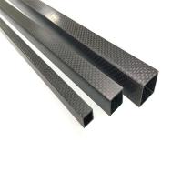 China Non-volatile 3Mm Square Carbon Fiber Pipe for Shoe Production Process for sale