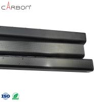 China Non-volatile 3Mm Square Carbon Fiber Pipe for Shoe Production Process for sale