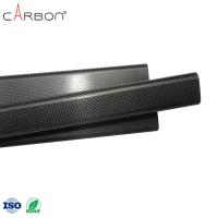 China Customized Logo Carbon Fiber Tube Round Oval Square Shapes CBST001 for sale