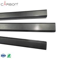 China Customized Logo Carbon Fiber Tube Round Oval Square Shapes CBST001 for sale