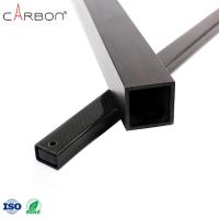 China Customized Logo Carbon Fiber Tube Round Oval Square Shapes CBST001 for sale